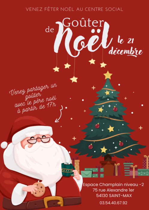 Goûter de Noël au Centre Social – Centre Social Saint-Michel Jéricho